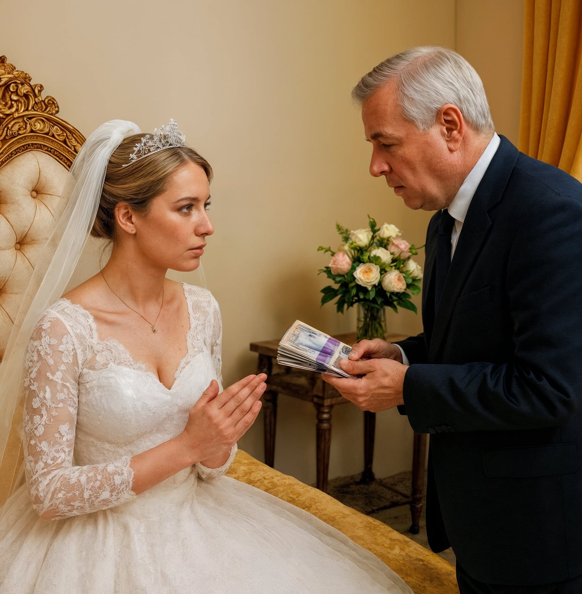The night of my wedding, my father-in-law slipped $1,000 into my hand ...